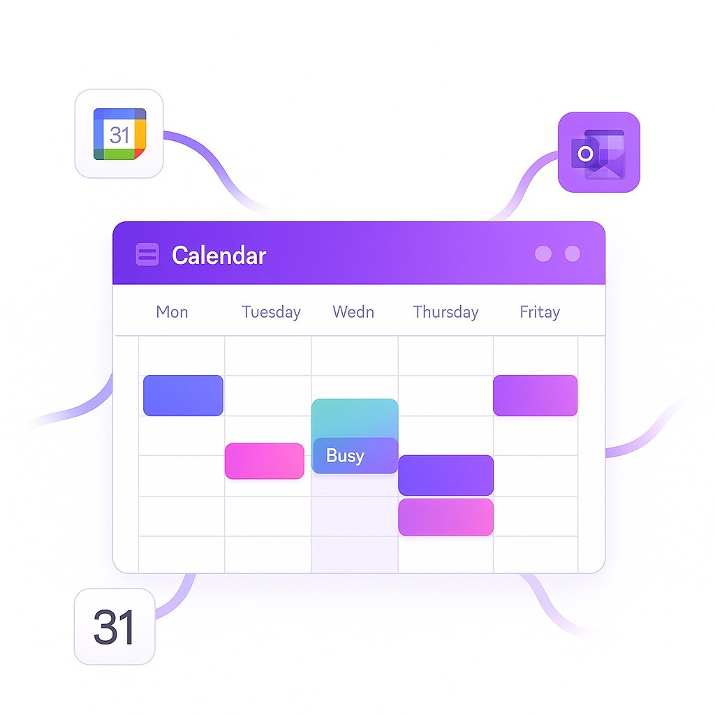 One Calendar AI – End Calendar Chaos